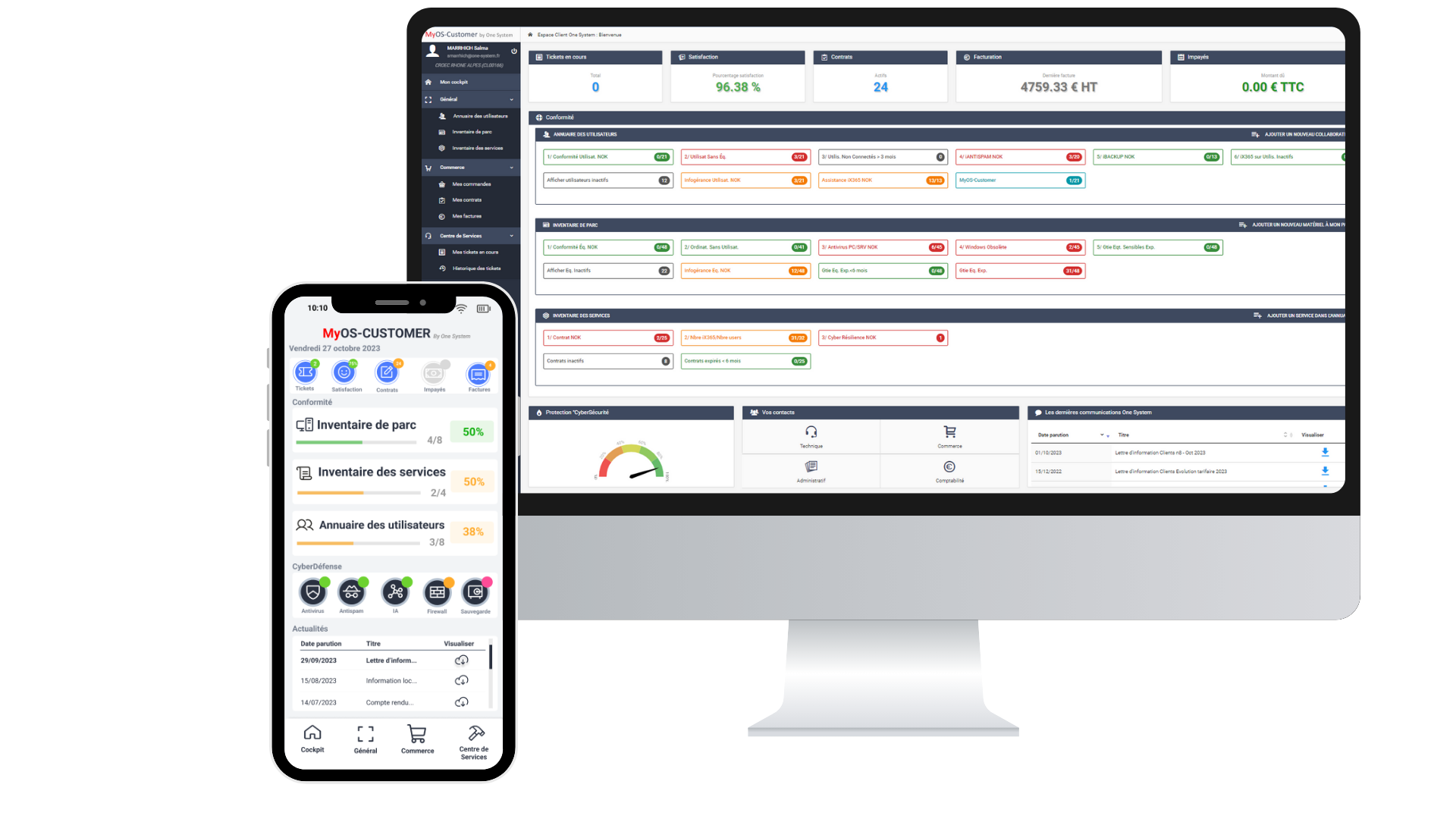 Support client - One System